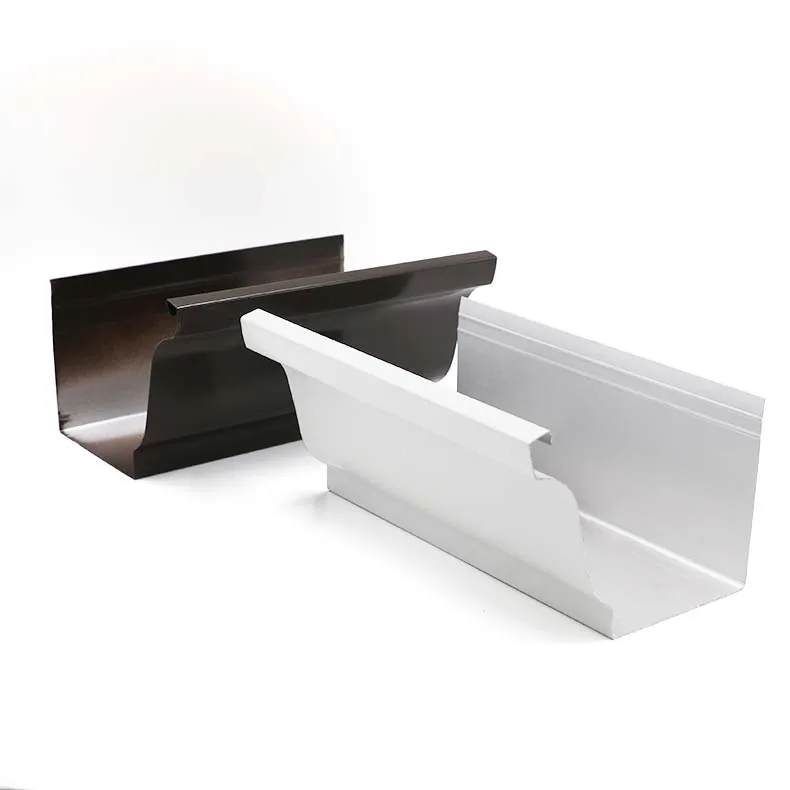 Rainwater Drainage System Odm&oem Aluminium K-style Rain Hidden Gutter ...