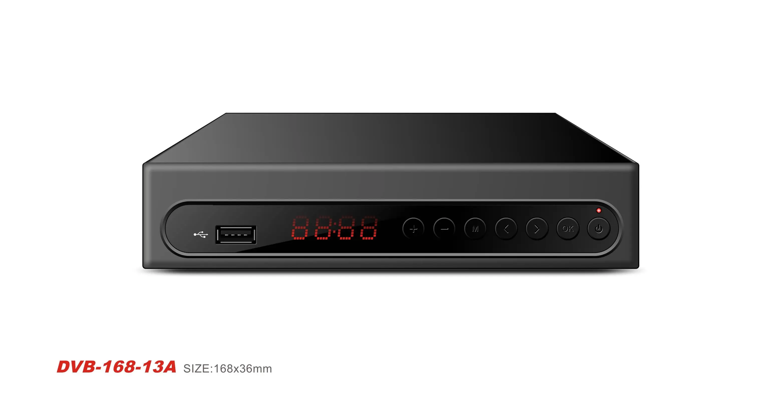 Antenna Tdt Receiver Digital Terrestrial Tv Tuner Dvb-t2 H.264 Free To Air Set Top Box Colombia ...