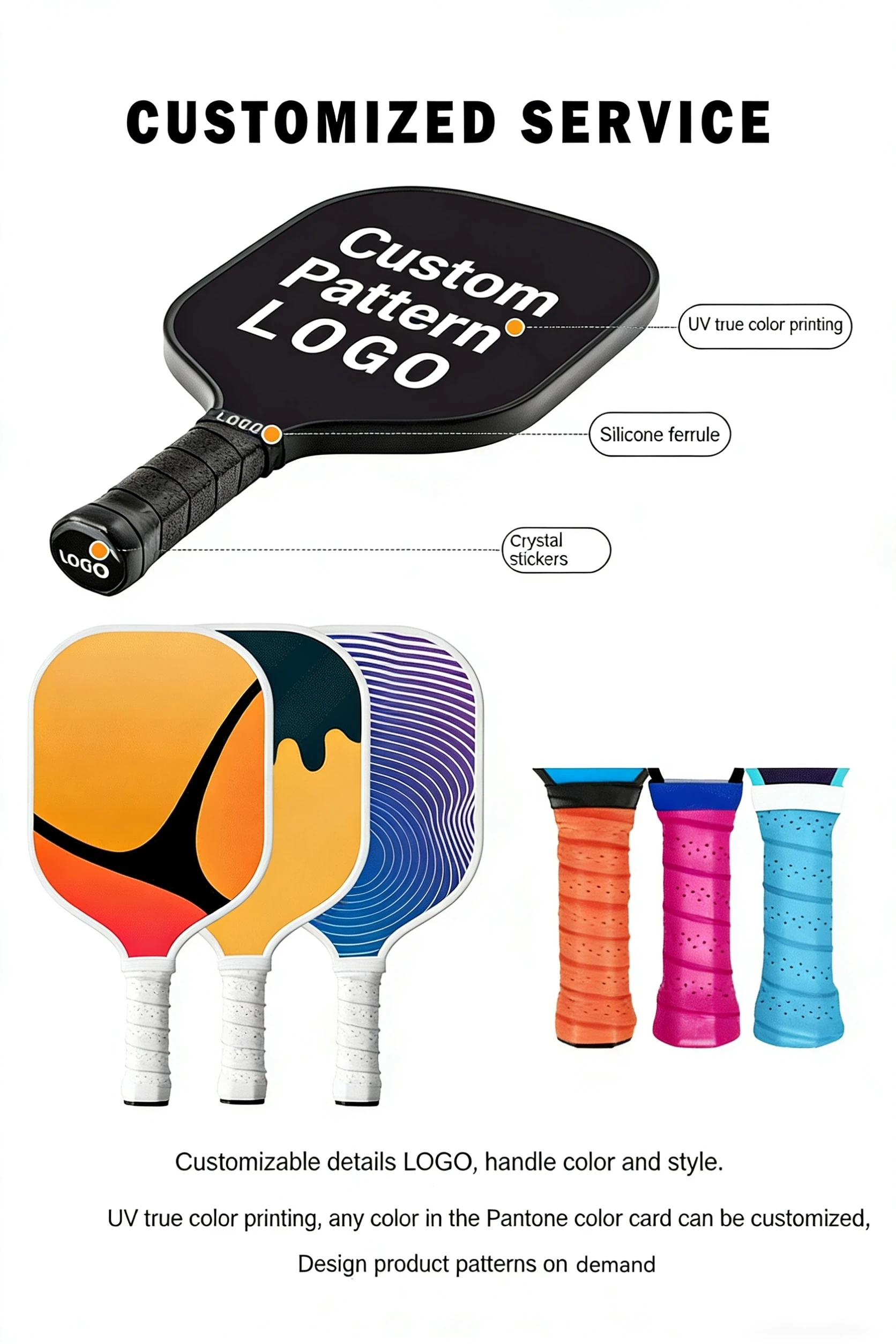 T700 High-End Carbon Fiber Pickle Racket Outdoor Sports Equipment Matte ...