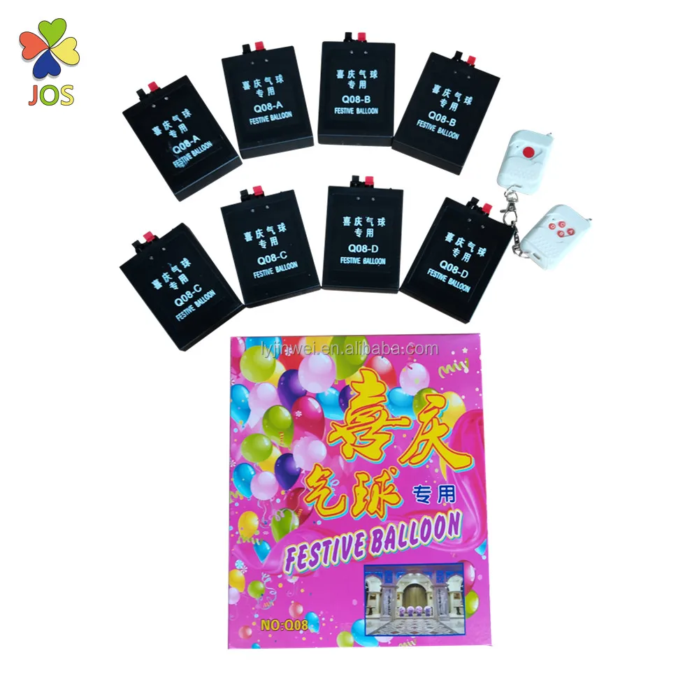 8 Channel Wireless Remote Control for Balloon Blast & Fireworks