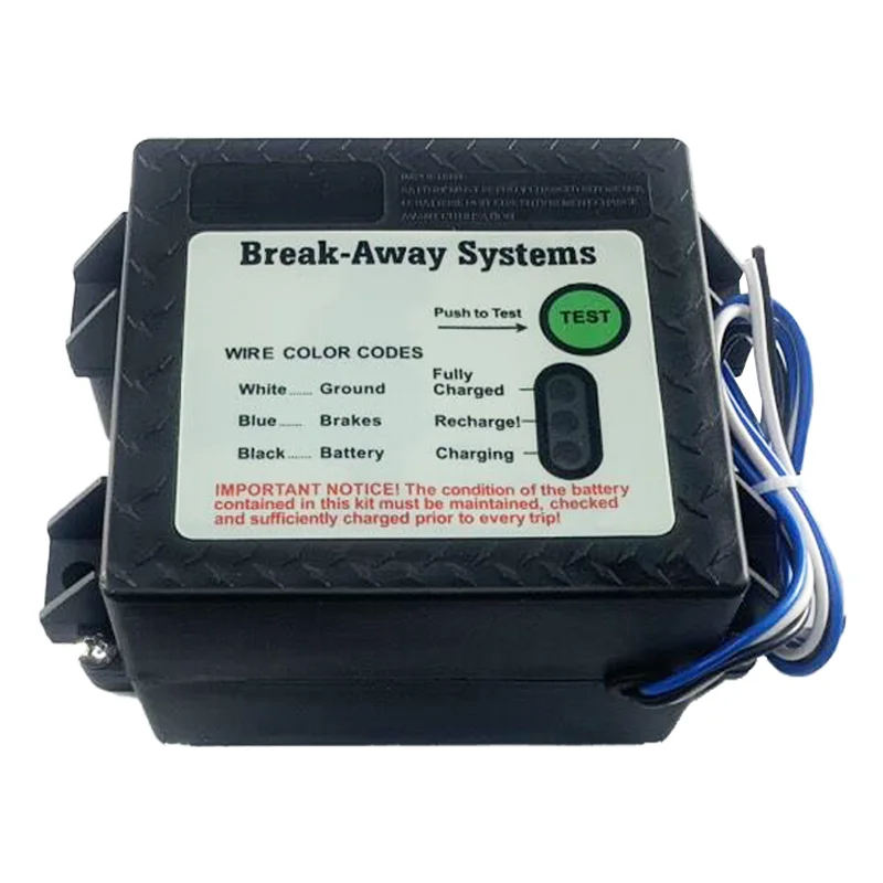 Marine RV Breakaway System - Battery Breakaway Kit 5 Amp (HBA Series) - Trailers Hardware ...