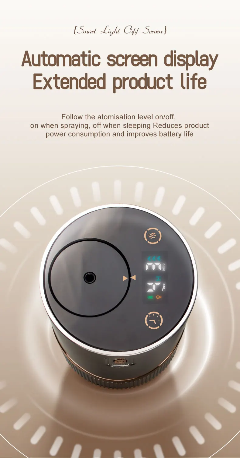 Electric Essential Oil Car Aroma Waterless Usb Air Scent Home Fragrance ...