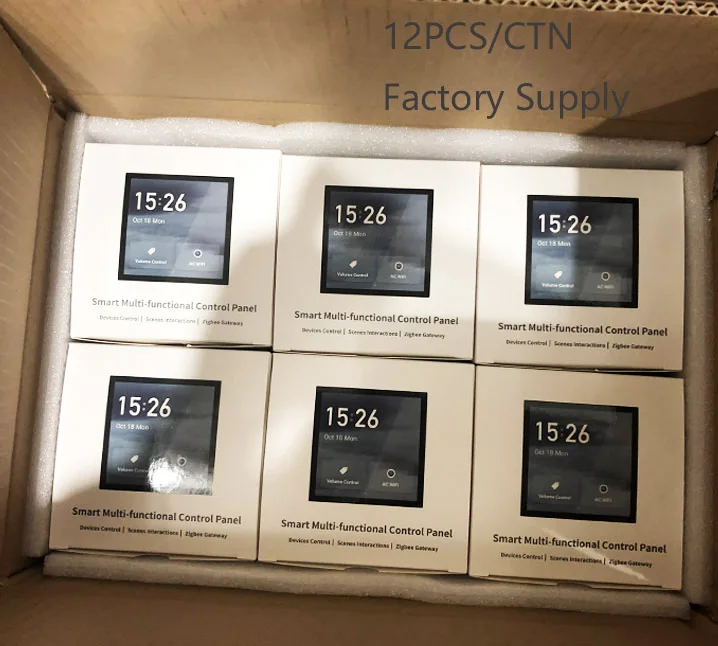 4'' POE Smart Home Dashboard - Customizable Control Panel