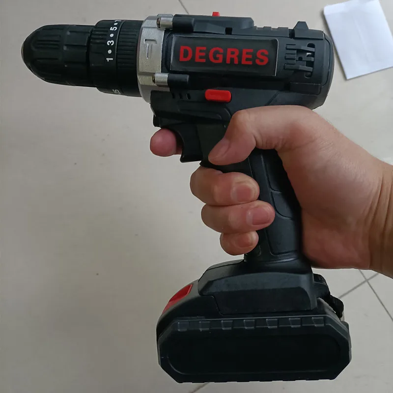 Factory Power Drills Kit 21v Portable Electric Cordless Brushless 21v ...