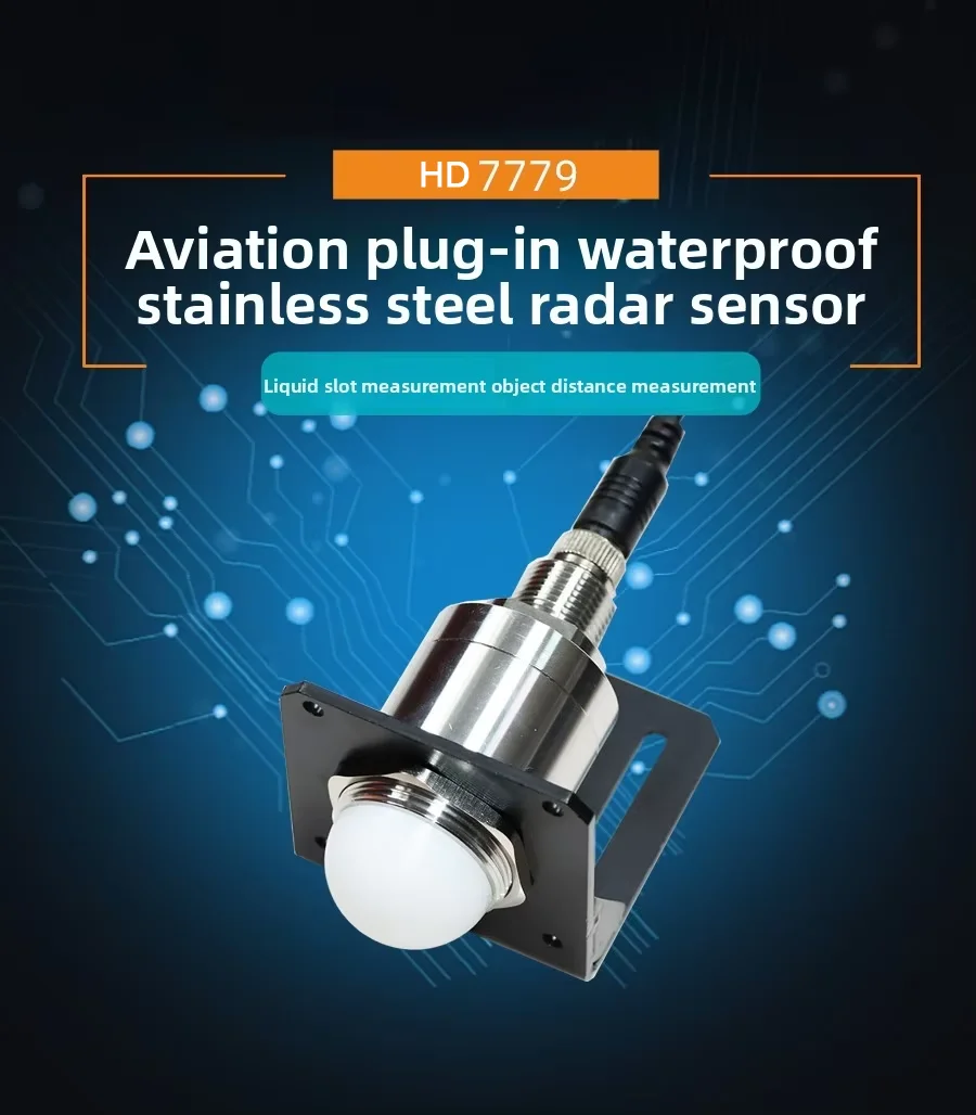 80G Millimeter Wave Radar Level Sensor - Waterproof & Accurate