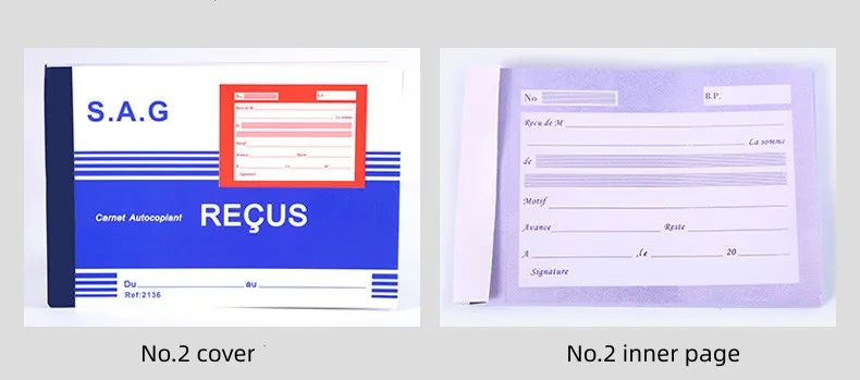 Sales Order and Cash Custom Receipt Duplicate Invoice Book