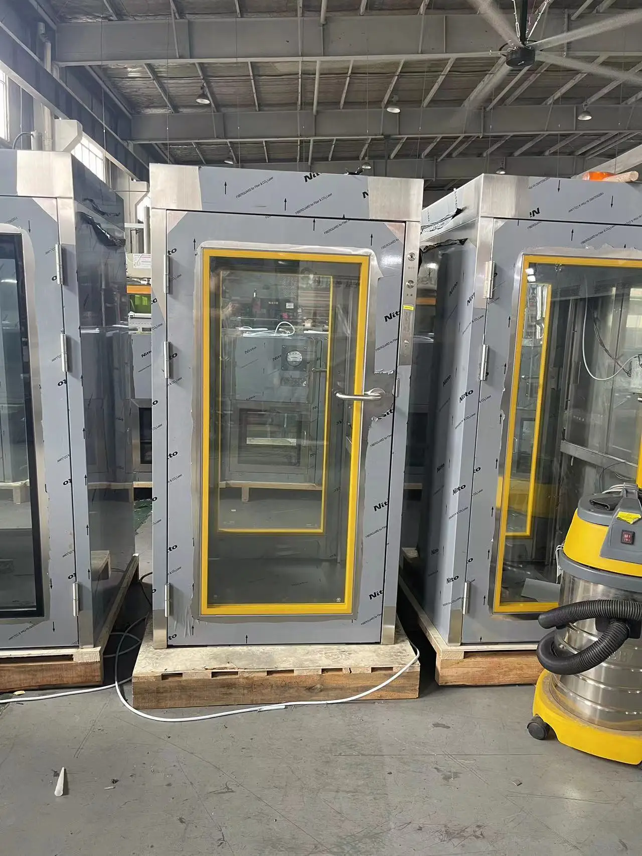 Airtc Clean Room Pass Thru Cabinet Static Pass Box With Electronic ...