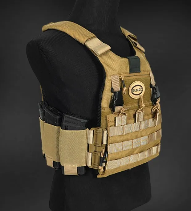 Quick Release Tactical Vest Lightweight Hunting Tactical Vest Plate ...