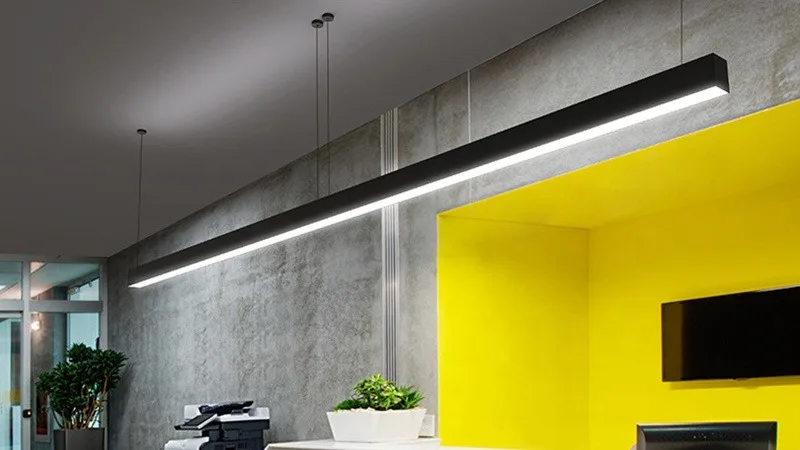 Modern Free Combination Rectangular Pendant Lights Square Shape High ...