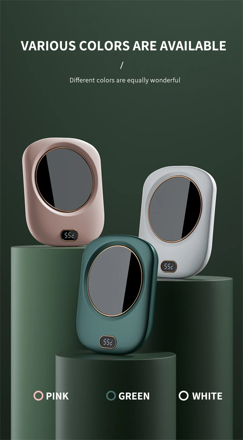 Customized Gift Set Temperature Display Electric Smart Usb Mug Warmer ...