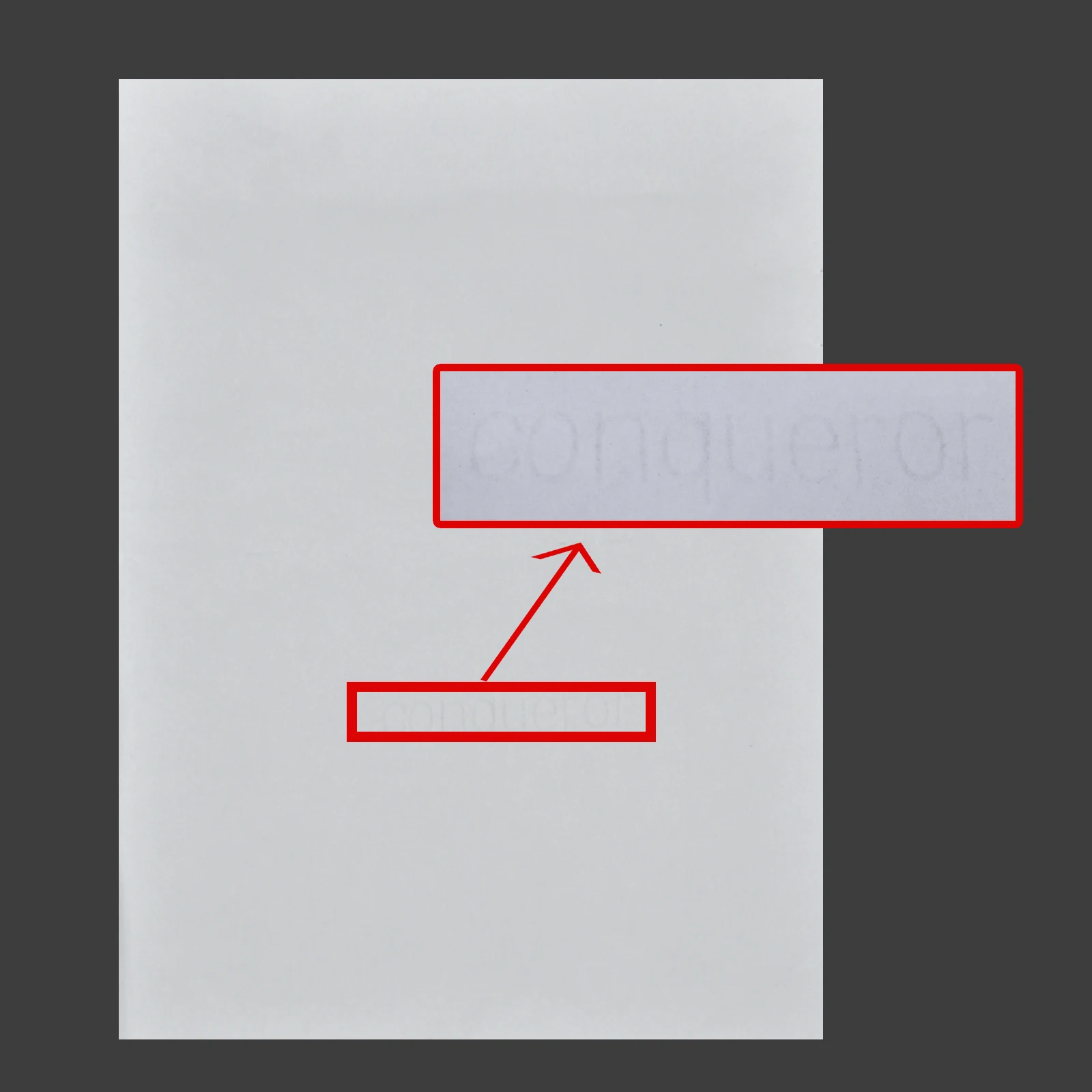 High Quality Conqueror Security Paper - A4 Size & Customize Packing