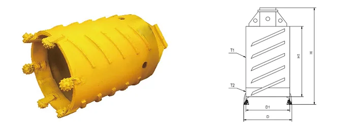 FAE Core Barrel Piling Strength up to Hard Rock Construction Machine ...