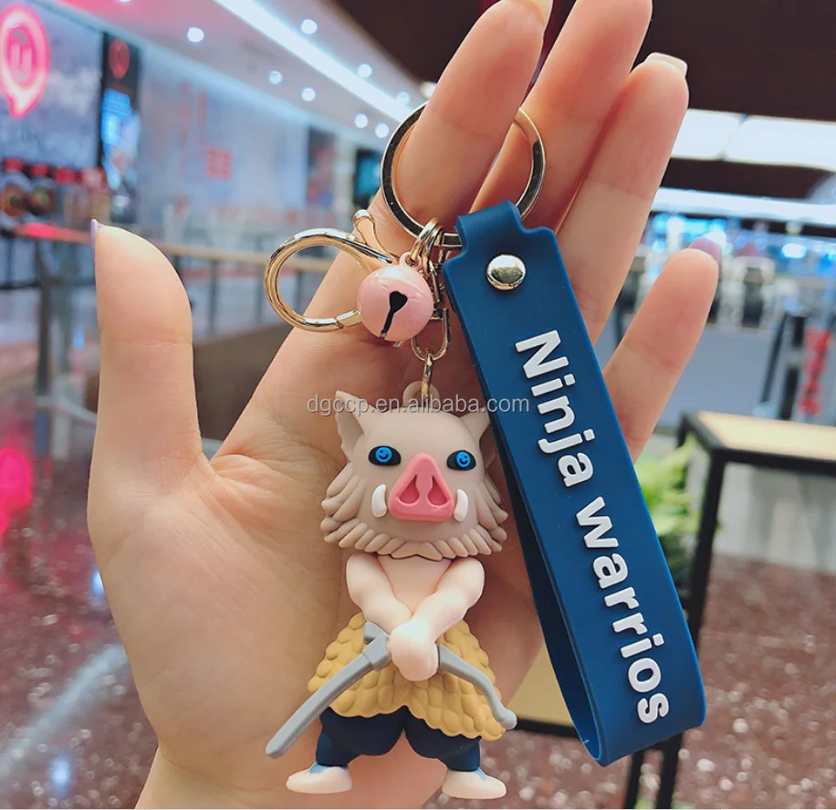 Kimetsu No Yaib Anime Figure Souvenir 3d Demon Slayer Character Pvc ...