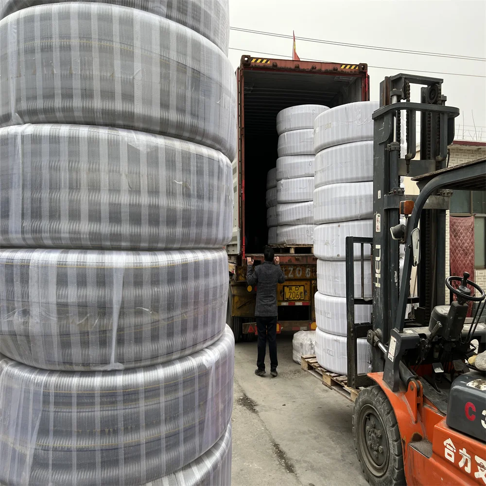 1 Inch 3 Ply 100 Meter Green Color And Inner Black Pvc Garden Hose For ...