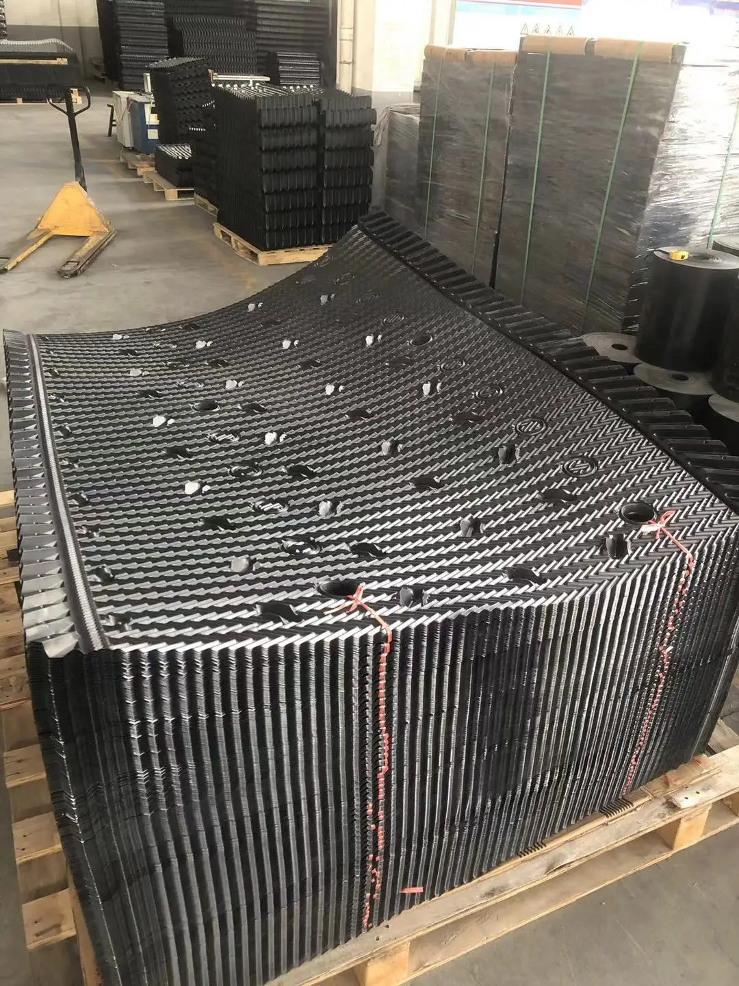 Cooling Tower System PVC PP Fill Packing Pad Drift Eliminator Cooling ...