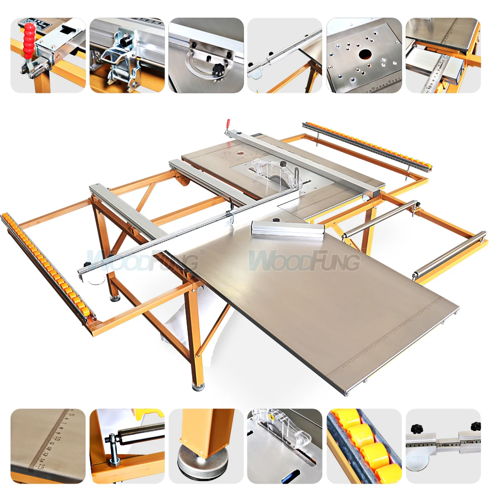 High-accuracy Wood Cutting Machine - Mini Panel Saw MJ09BG
