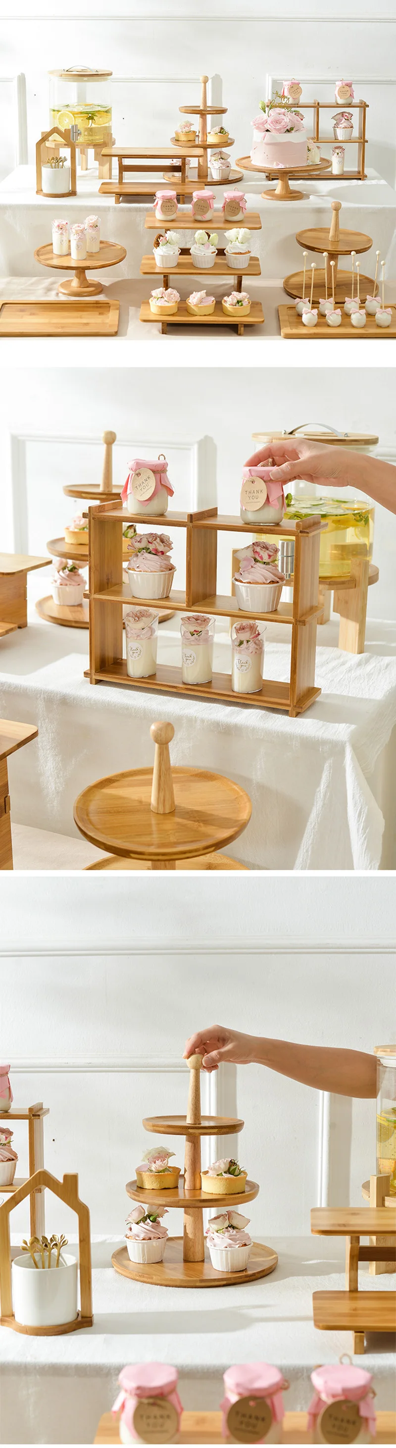 Multi-layer Cake Stand Dessert Display Holder Fruits Snack Serving ...