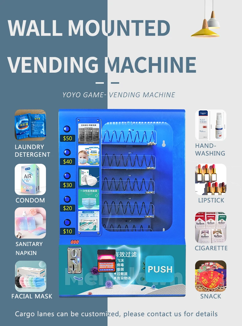 Table Top Sim Card Vending Machine Liquid Vending Machine for Small ...