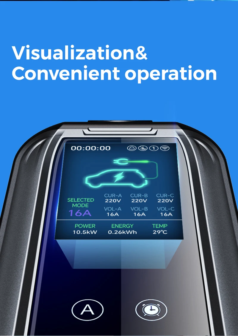 PRTDT Portable EV Charger - Fast, Reliable, and Efficient