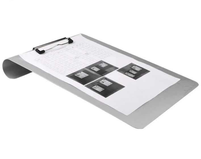 Custom Letter A4 Aluminum Clipboard Document Holder with Low Profile ...