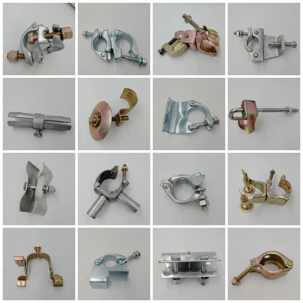 Scaffolding Clamp Coupler Pipe Connector Acoplamiento Types Bs1139 En74 ...