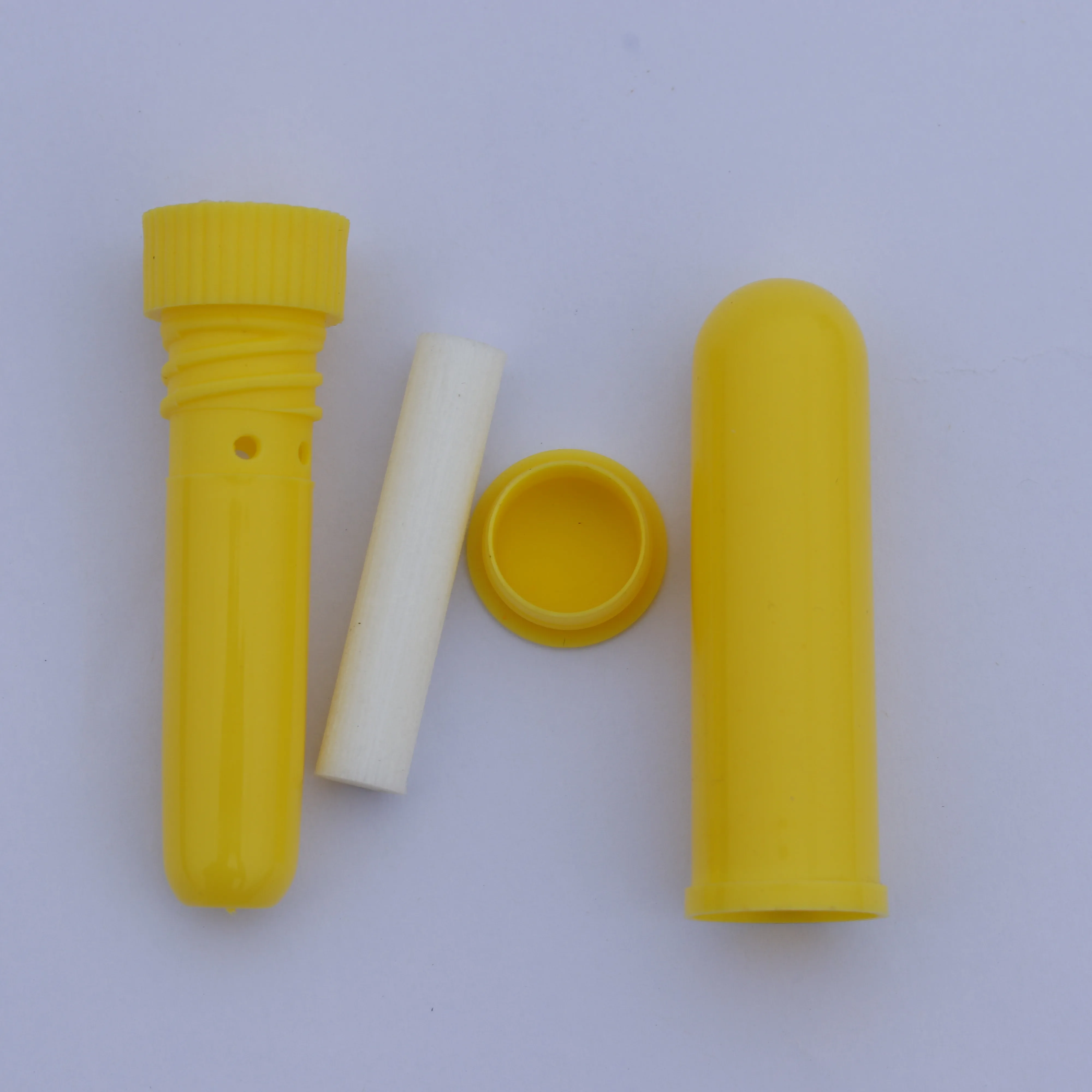 Amatherapy Blank Nasal Inhaler Sticks Yellow Nose Inhaler Tube - Buy ...
