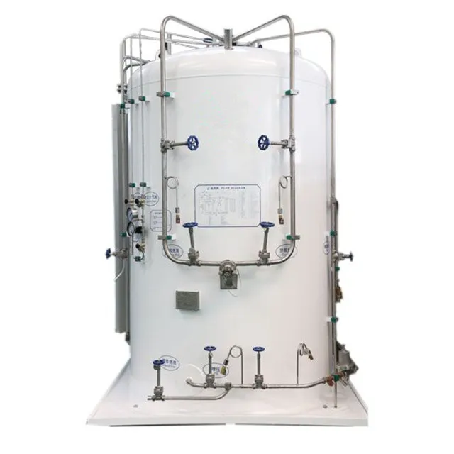 5000 Liters Ln2 Micro Bulk Tank Mini Cryogenic Liquid Storage Tank ...