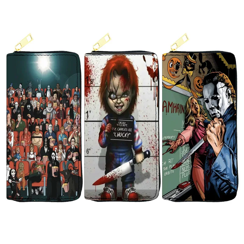 Chuckys Horror Movie Wallets For Women Bags Womens Wallet Purse Mens ...