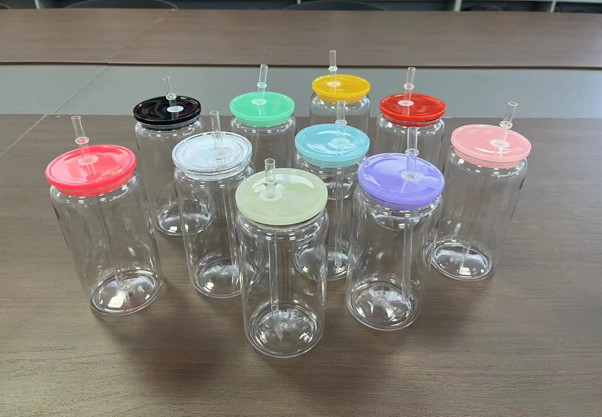 New Arrival 16oz Acrylic Plastic Libbey Can Plastic Beer Cold Drinking ...