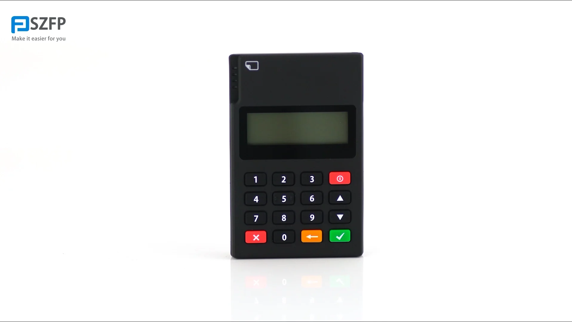 Fp9310 Mini Pos Machine Pos System With Keypad Portable Mpos - Buy Mini ...