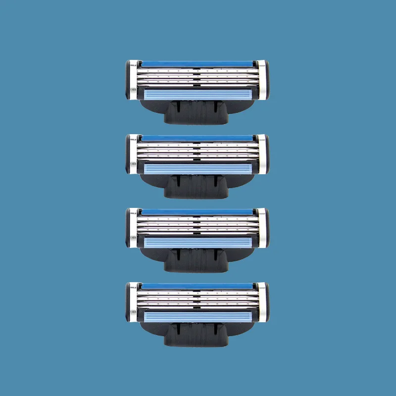 Triple Blade System Razor - Compatible with Famous Brands