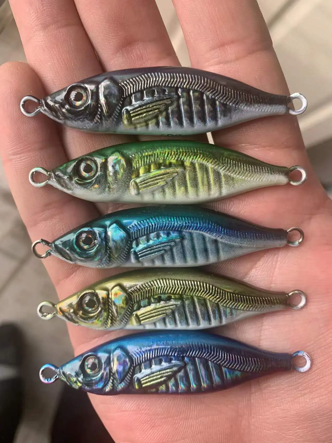 3d Hard Simulation Printing Fishing Jig Pesca 82mm60g Metal Jig Lure ...