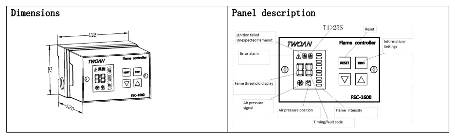 FSC-1600 Burner Flame Controller
