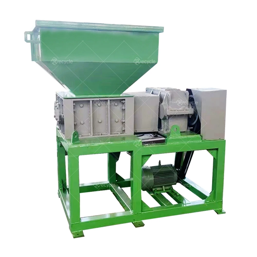 Cheap Double Shaft Portable Mini Scrap Metal Shredder