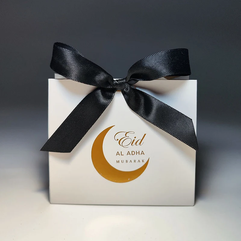Happy Eid Mubarak Packaging Box Eid Al-adha Favour Paper Gift Bags ...