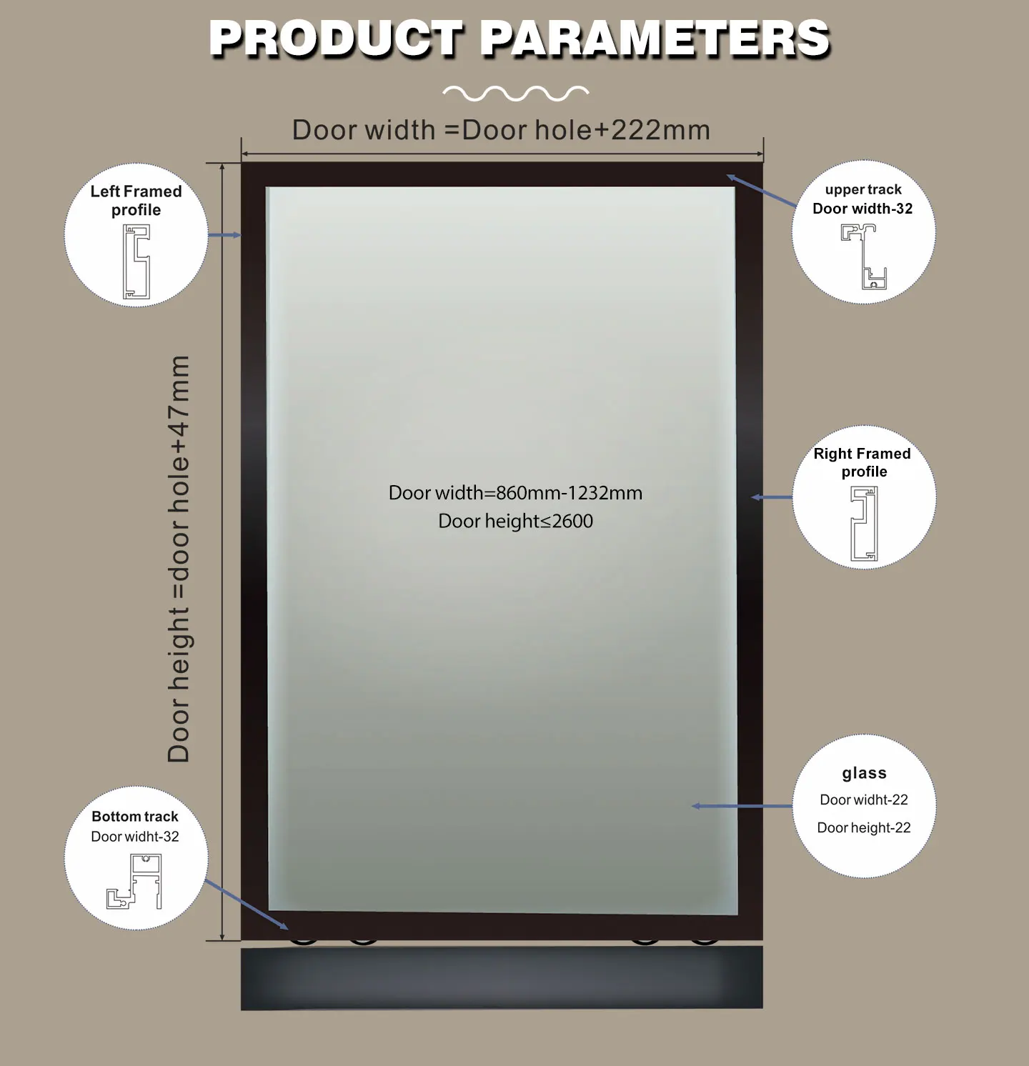 Invisible Sliding Door System - Modern Ghost Doors for Kitchen Wardrobe ...