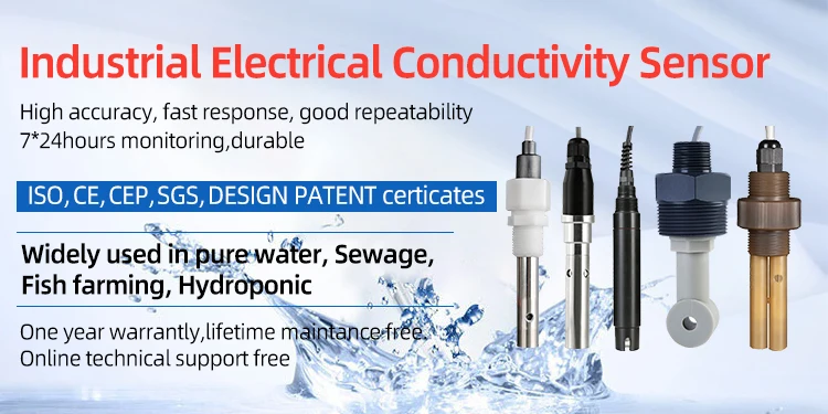 Cheap Price EC Sensor Electrical Conductivity Probe Conductivity Sensor ...