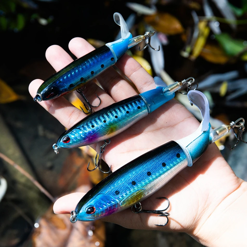 Whopper Plopper Lure - Top Water Fishing for Bass & Catfish