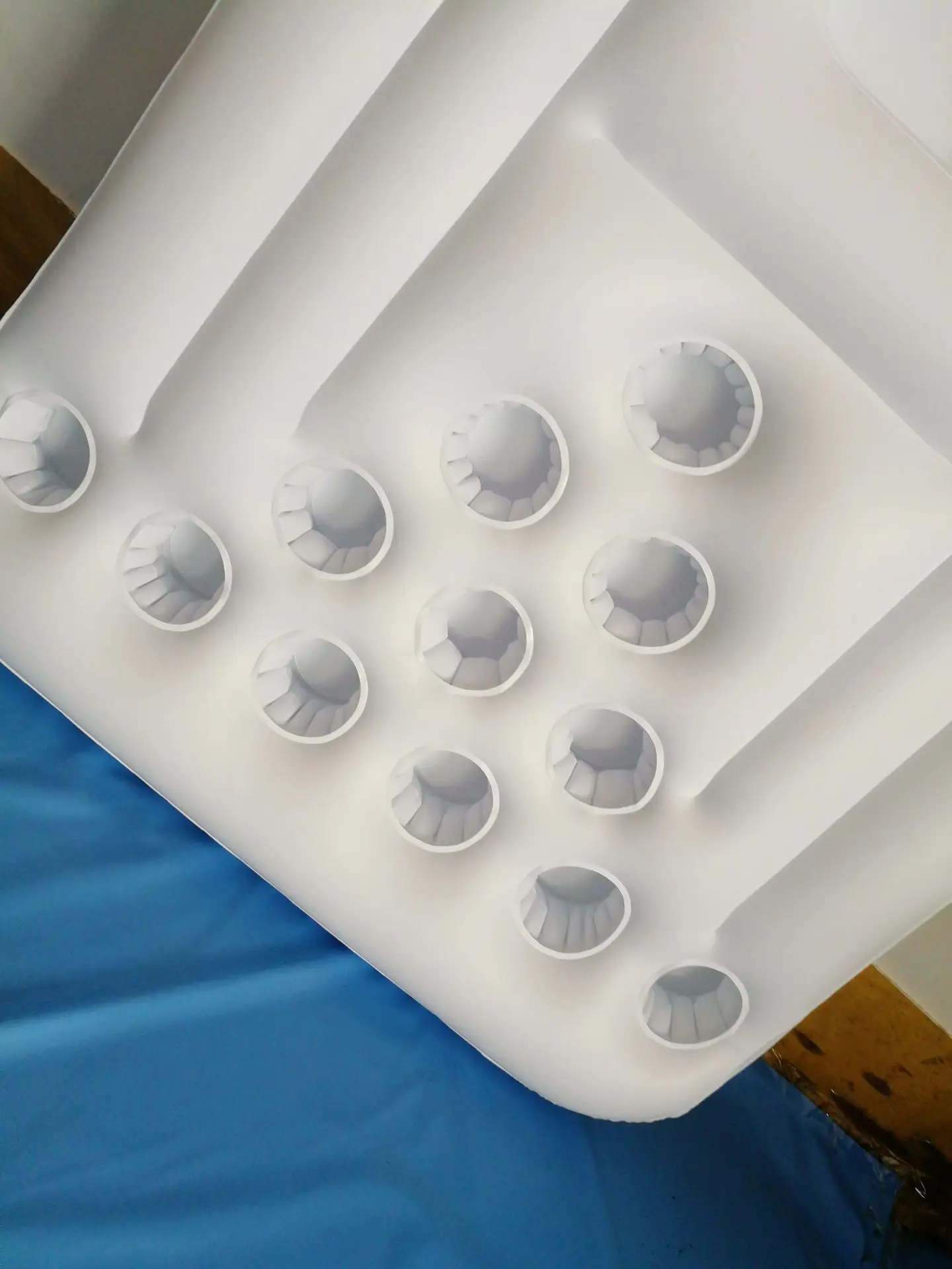 Floating Inflatable Large Pool Party Barge Outdoor P-ong Table For ...