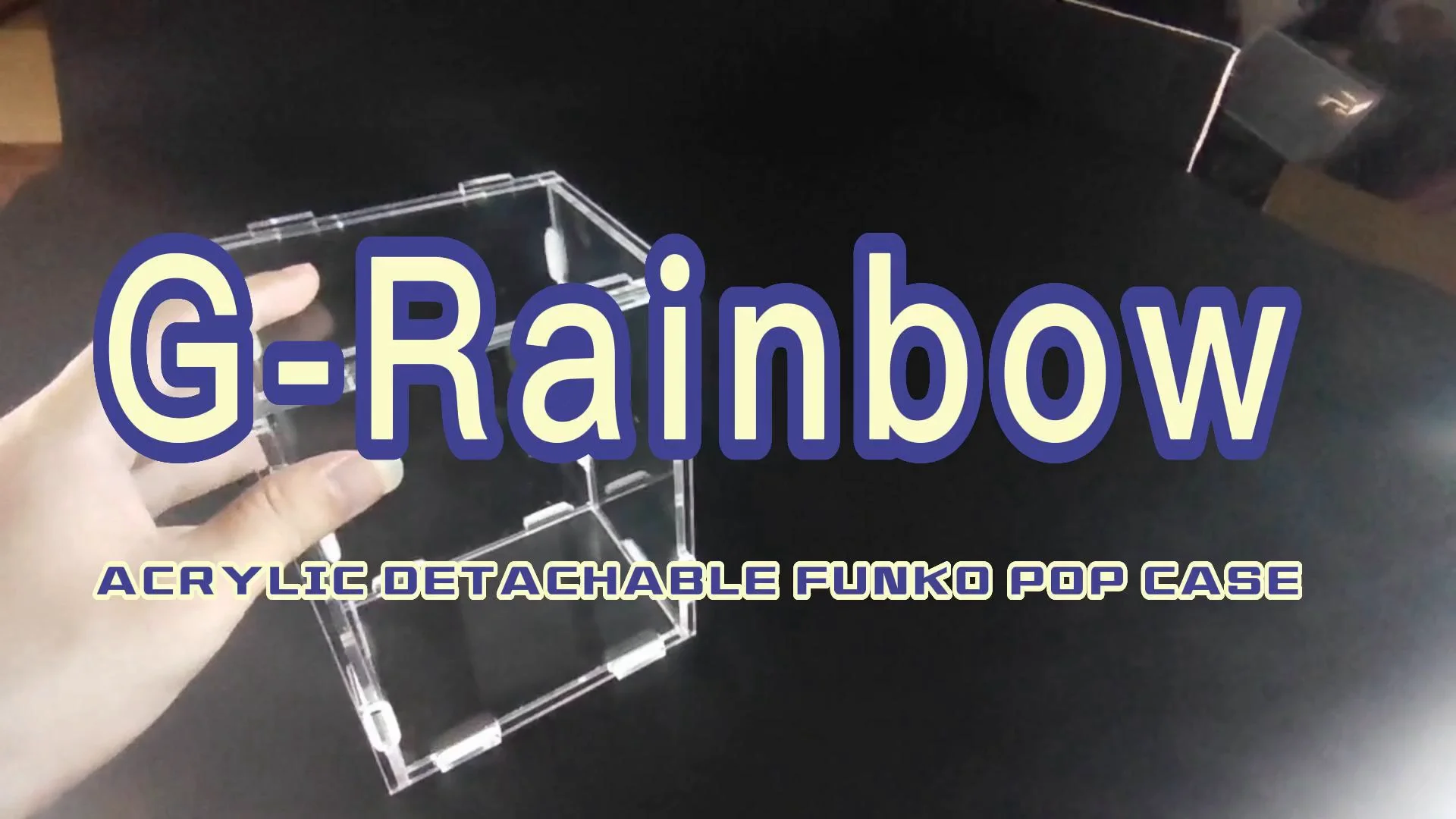 Hard Dust Protection Funko Pop Protector Dismountable Vinyl Acrylic ...