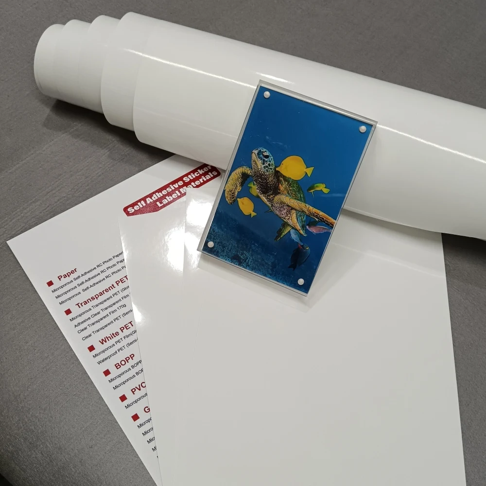 130 Mic Printable Vinyl Self Adhesive Glossy Matt Pvc For Bus ...