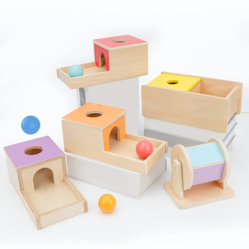 Rectangular Ball-box Educational Play Subscribe Baby Toys Training Ball ...