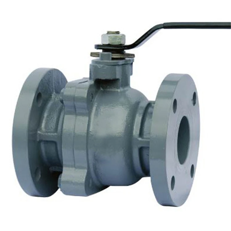 Ductile Cast Iron Flanged Floating Ball Valve Q41F-10K Cast Steel ...