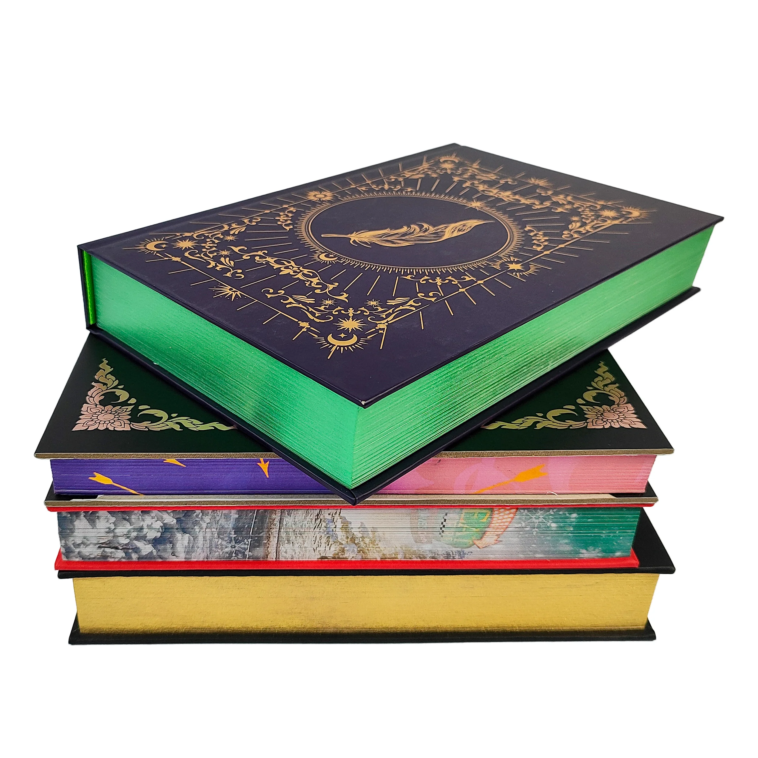 Custom Sprayed Edges Hardcover Book Printing Solutions | [Product Name ...