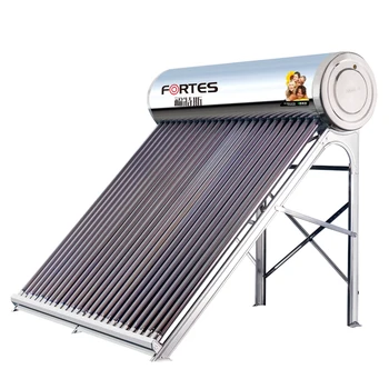 200l 240l 300l Solar Water Heater System Stainless Steel Solar Geyser ...