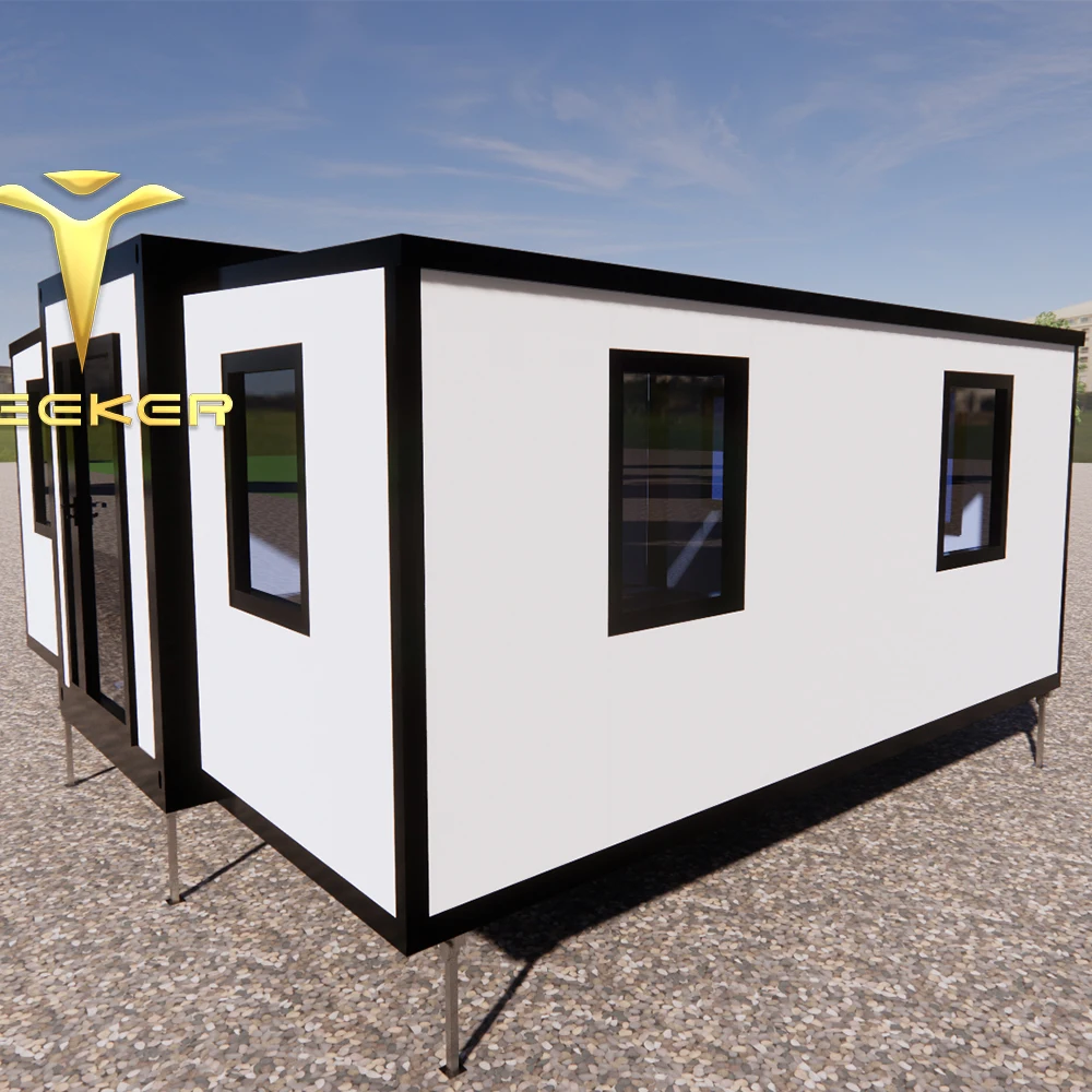 6000mm Width Standard Push Out Expandable Container House - Buy Prefab ...