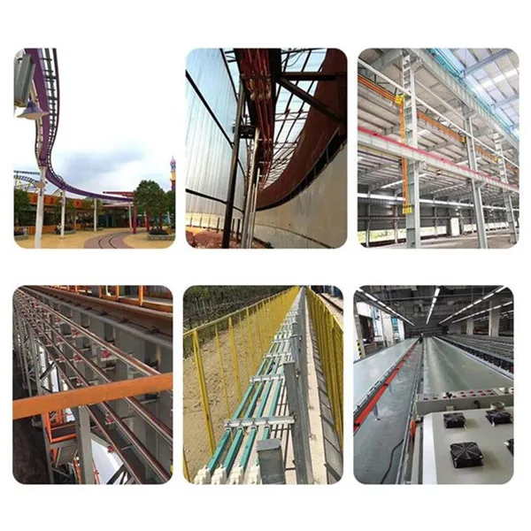 Dust Proof Enclosed Crane Tubular Busbar - Trolley Busbar