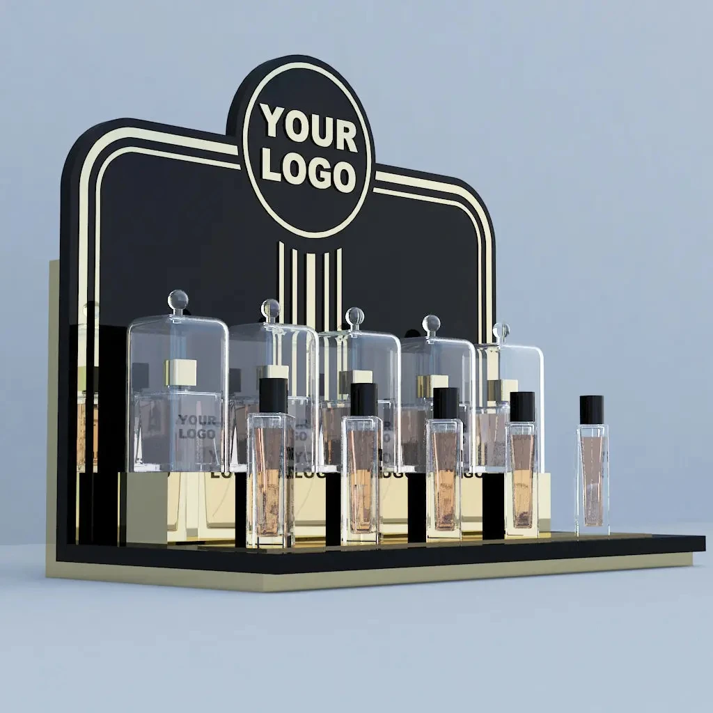Acrylic Perfume Display Stands - Customizable Beauty Solutions