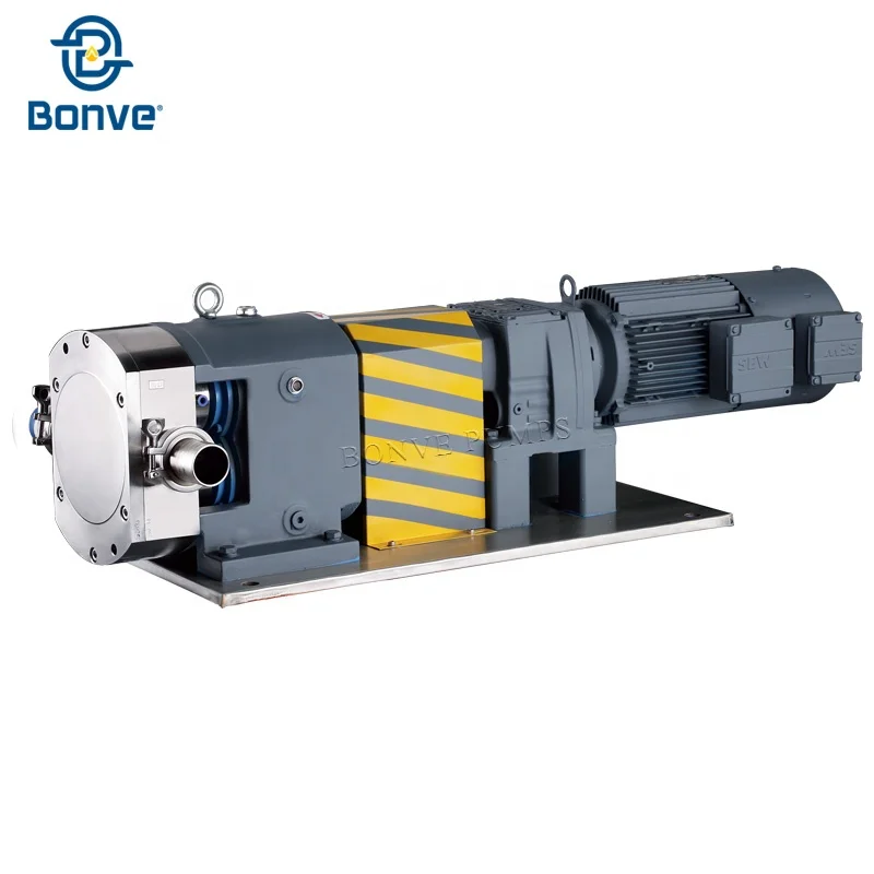 Stainless Steel Variable Speed Control Rotary Lobe Pump Positive ...