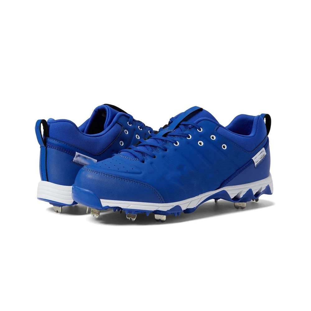 Custom New Design Spikes Faux Leather Turf Shoe For Men Baseball Shoes ...